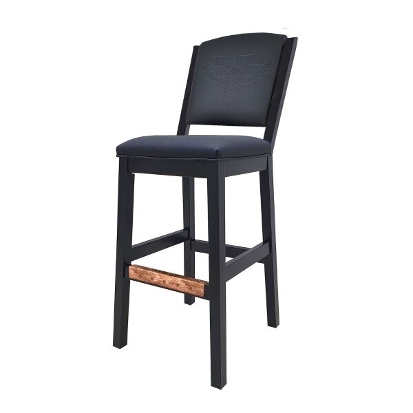H-D Bar & Shield Eagle Backrest Bar Stool | Ace Branded Products